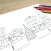 Printable CHRISTMAS on Main Street TOWN Coloring Page- Digital File ...
