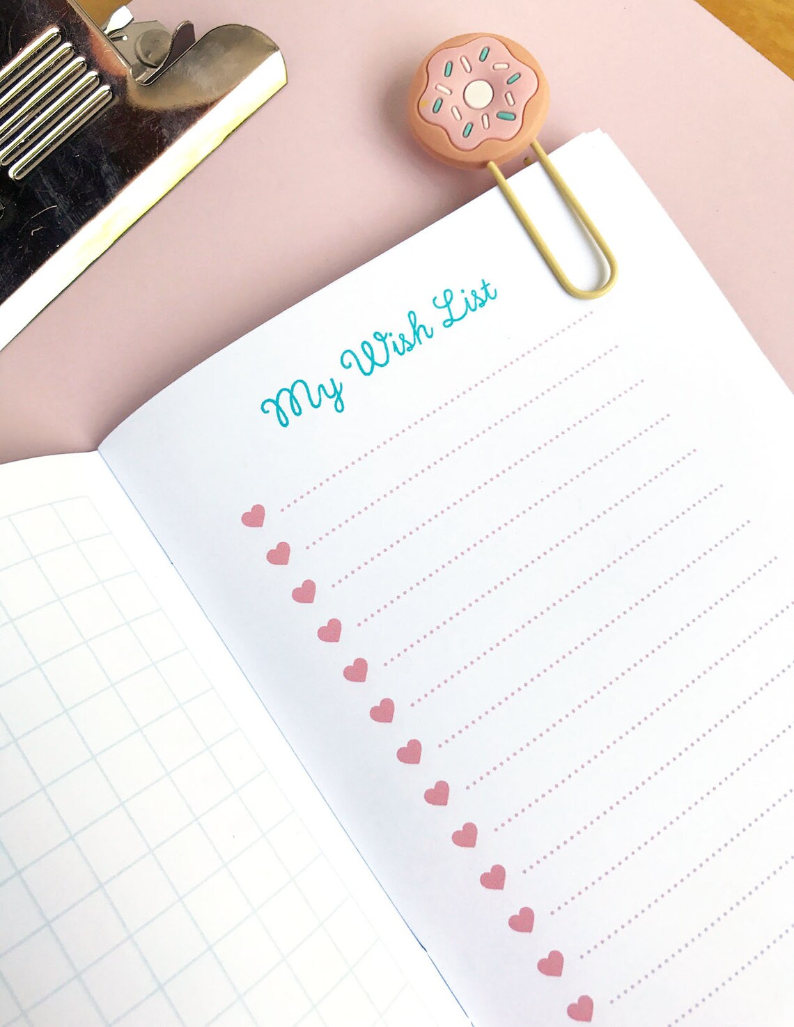 Cupcake JOURNAL Printable Instant PDF Download Girls Diary - Etsy
