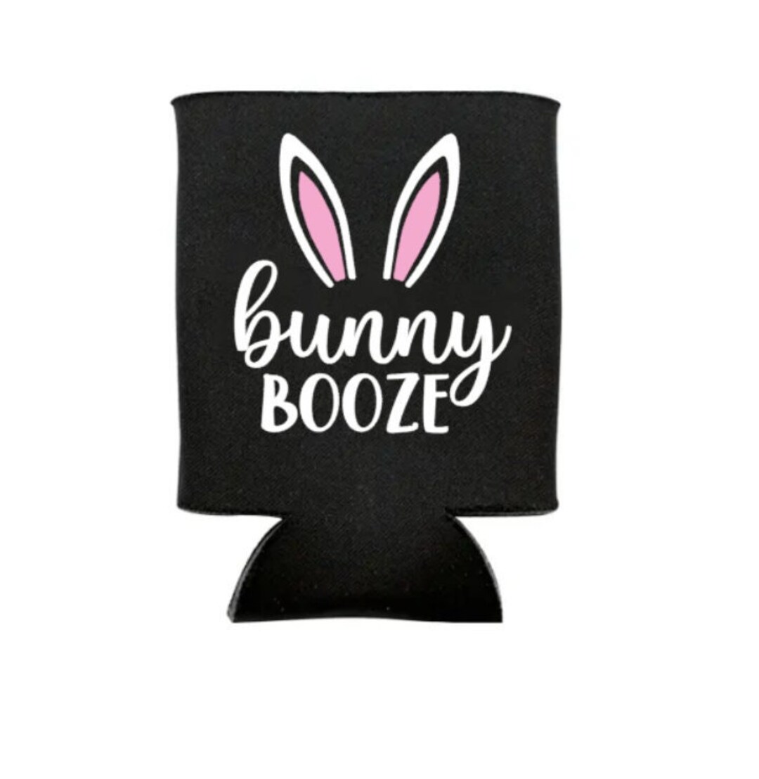 Bunny Booze Can Cooler, Bunny Booze, Personalized, Easter Basket ...