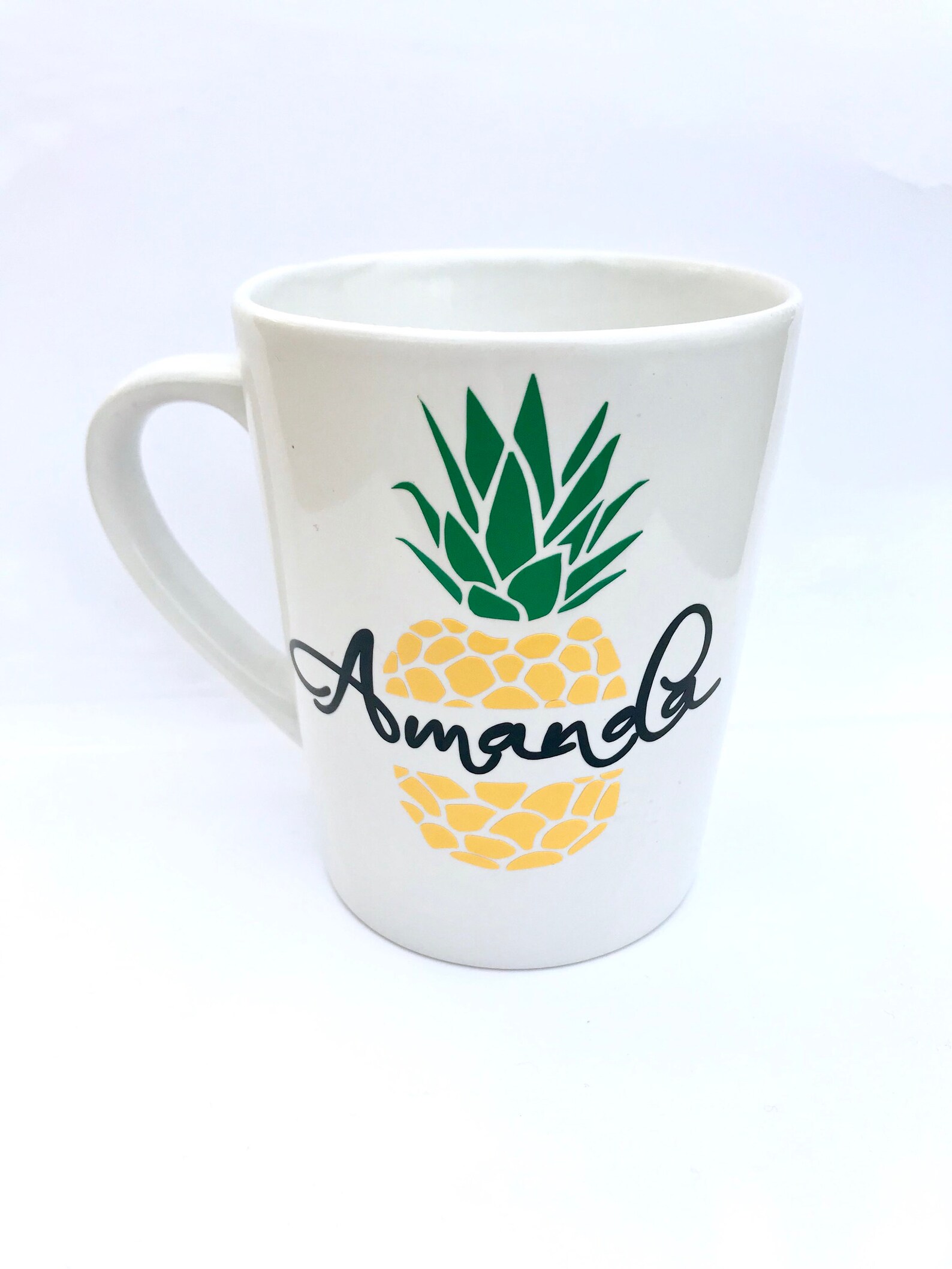 Personalized Pineapple Mug Pineapple Mug Pineapple Gift | Etsy