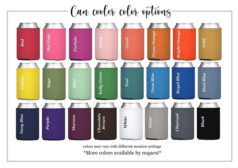 Eat Drink and Be Merry, Christmas Can Cooler, Can Cooler, Christmas ...