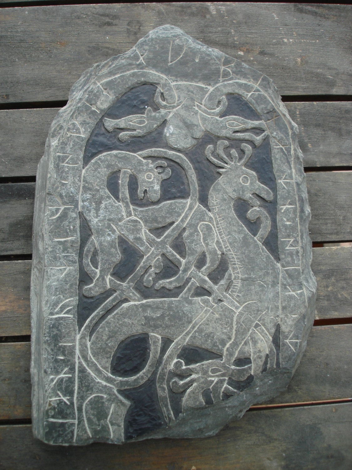 Runestone From Resmo Öland. Sweden / Resmo Runestone Öland. Sweden - Etsy