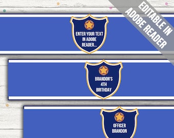 Pretend Play Police Tickets Police Party. Printable. Instant | Etsy