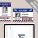 Printable Pilot License Template: Editable ID Badge (digital Download ...