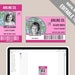 Printable Flight Attendant ID Badge Template: Editable Costume Prop ...