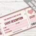 Surprise Date Night Voucher Template. Editable Date Coupons. Printable ...