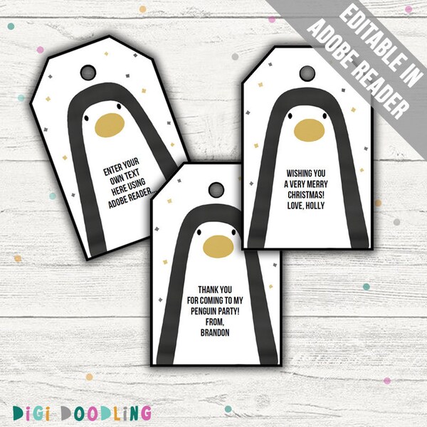 Penguin Party Favors - Etsy