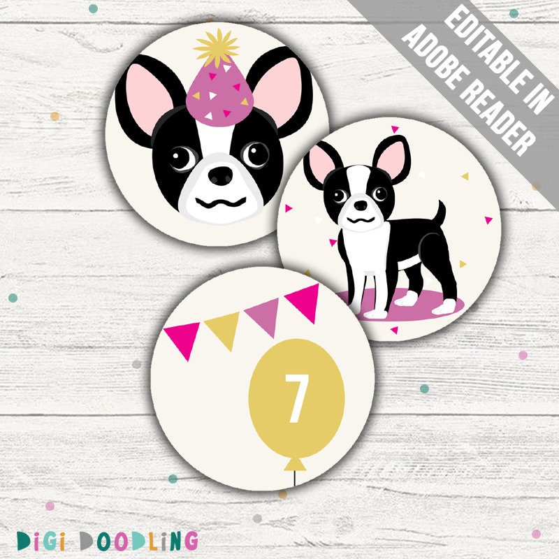 Cake Topper Boston Terrier - Etsy
