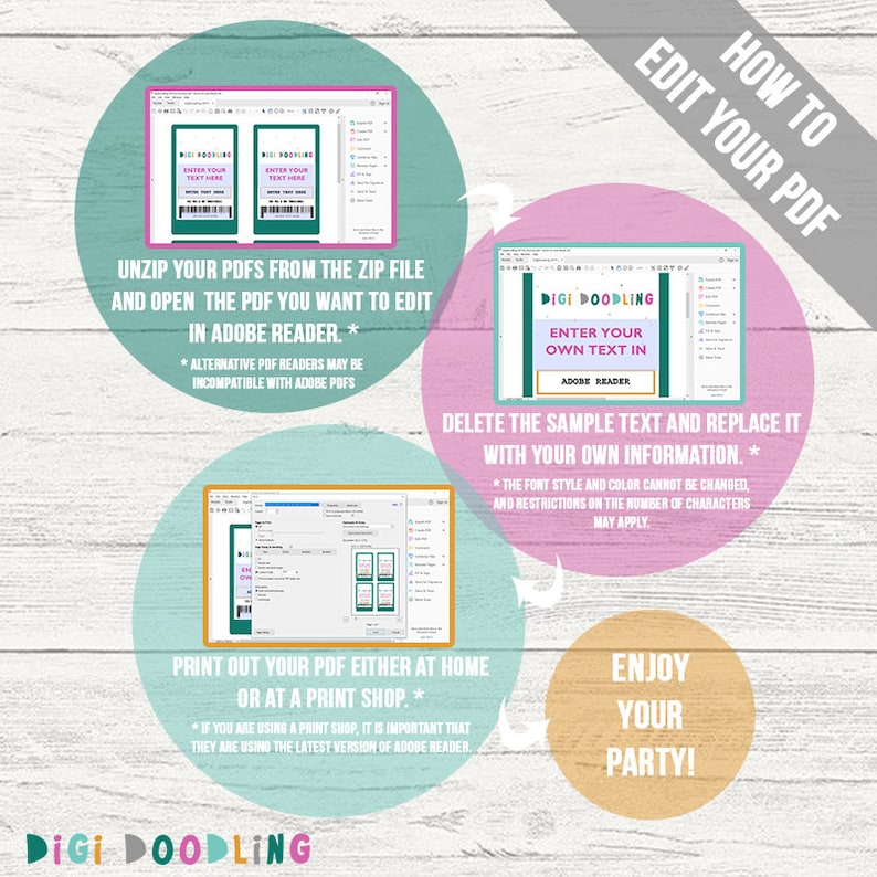 Dummy Fairy Certificate and Letter. Editable. Printable. - Etsy