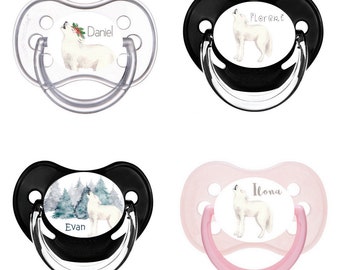 Baby Wolf Pacifier - Etsy