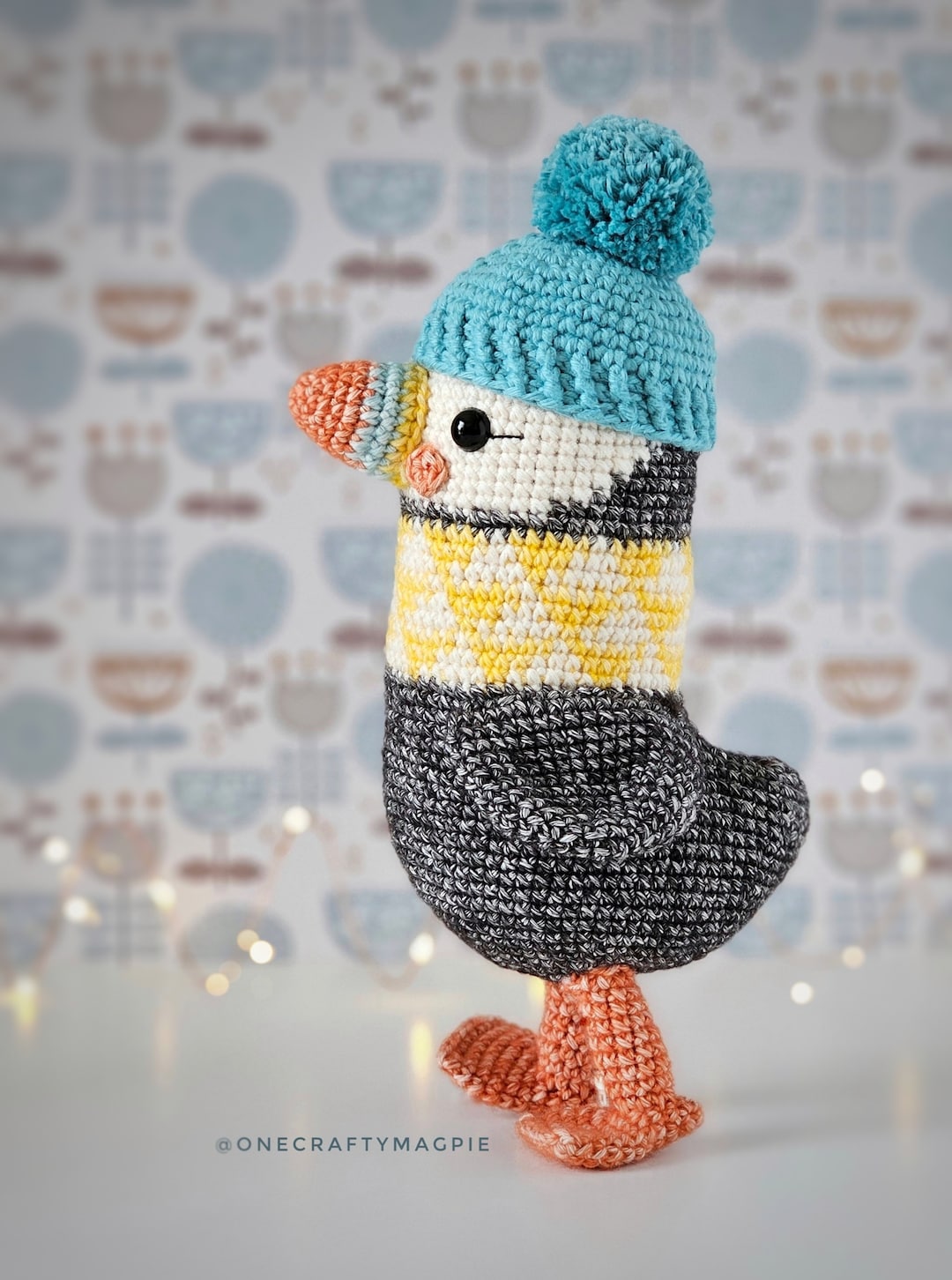 Handmade Crochet Amigurumi Puffin Plush Toy - Etsy