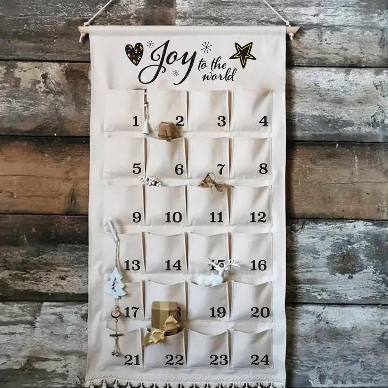 Christian Advent Calendar - Etsy