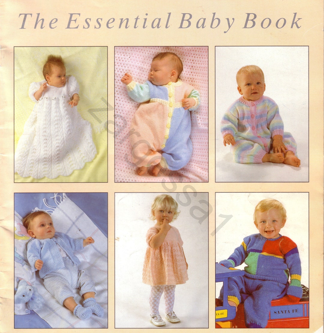 PDF Knitting Pattern Book of Patterns- 20 Designs to Knit for Baby - Etsy