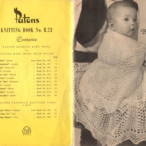 Patons and Baldwins - Etsy