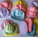 Premature Baby Hats 5 Designs DK/8 Ply Wool Knitting Pattern PDF ...