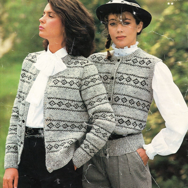 Fair Isle Cardigan Man - Etsy UK