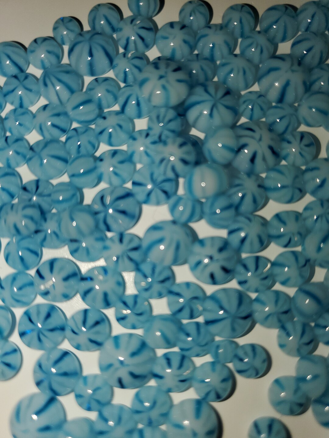 COE 96 Glass Fusing DOTS / Frit Balls. MURRINI Dots. Packs of 52 - 57 ...