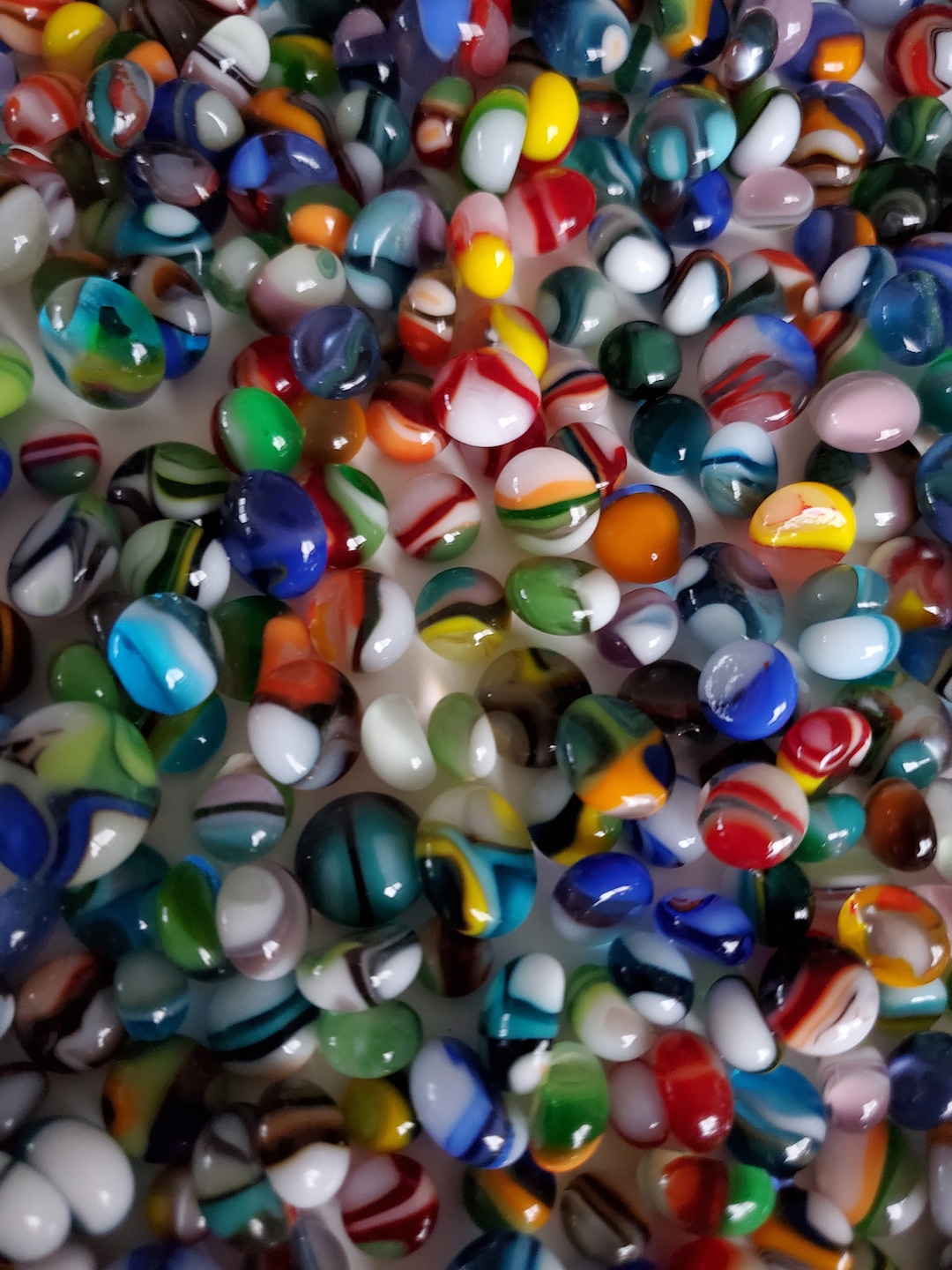 COE 96 Small Glass Puddles / Dots / Frit Balls. Rainbow Mix. 30 Grams ...