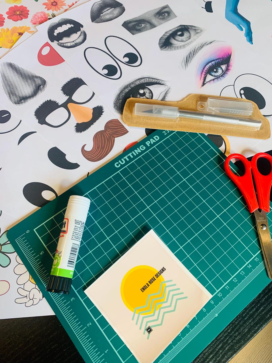 Collage Starter Kit. (vision Board) - Etsy