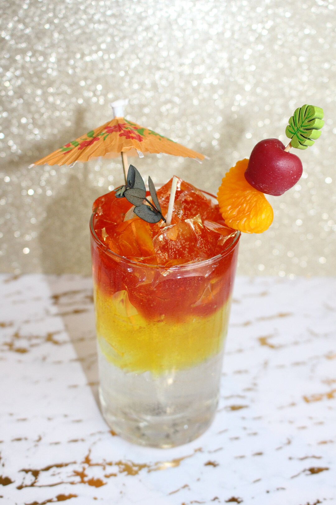 Fruit Punch Drink Candle - Featured With Coconut & Pineapple, Orange ...