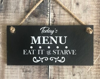 Eat It or Starve | Etsy