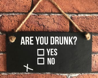Funny drinking sign | Etsy