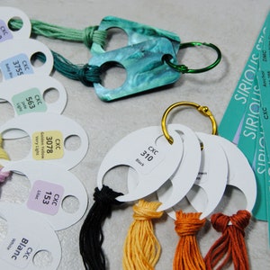 CXC Thread Drop Labels - Organize Your Annie's Keepers and Floss Drops With Large Font Number ...