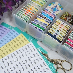 The Gentle Art Thread Labels - Organize Your Bobbins With Large Font ...