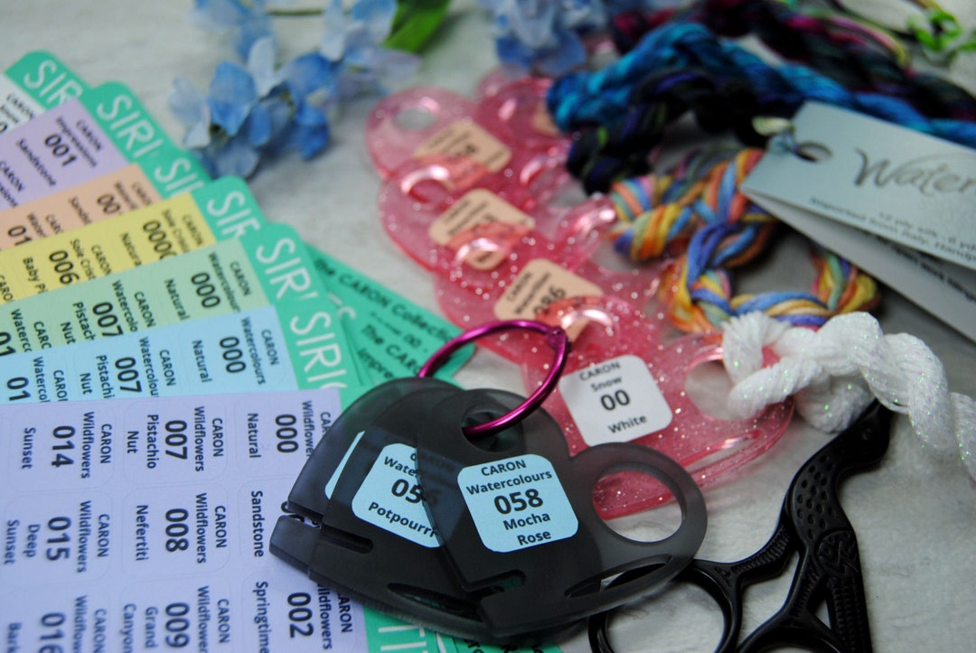 CARON Collection Thread Drop Labels - Organize Your Overdyed Thread on ...