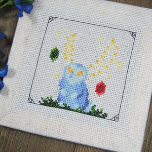 Zelda Cross Stitch Pattern - Blupee - Breath of the Wild Inspired ...