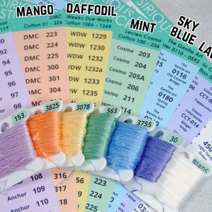The Gentle Art Thread Drop Labels Organize Your Overdyed Thread on ...