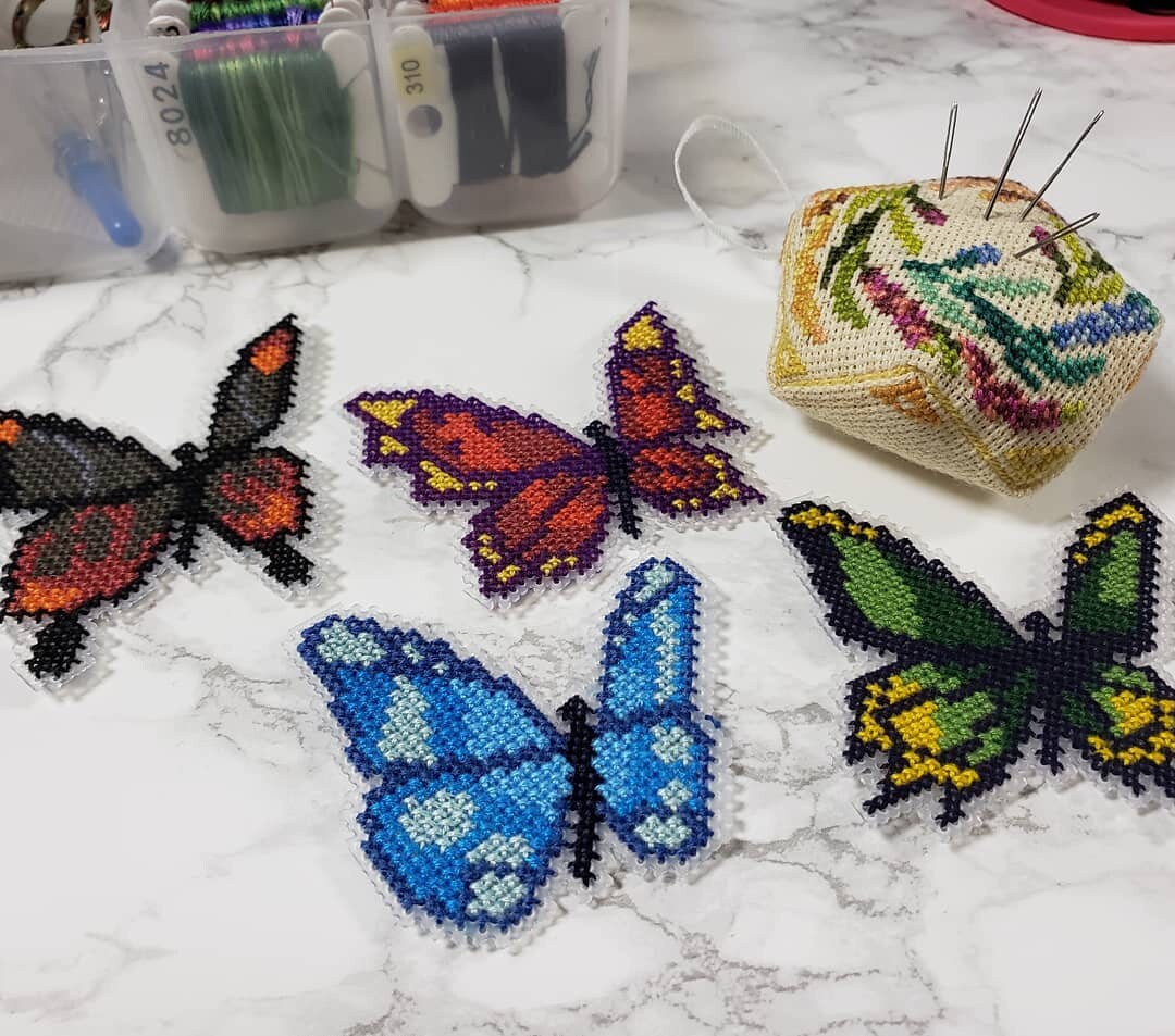 Zelda Cross Stitch Pattern Breath of the Wild Butterfly Set - Etsy