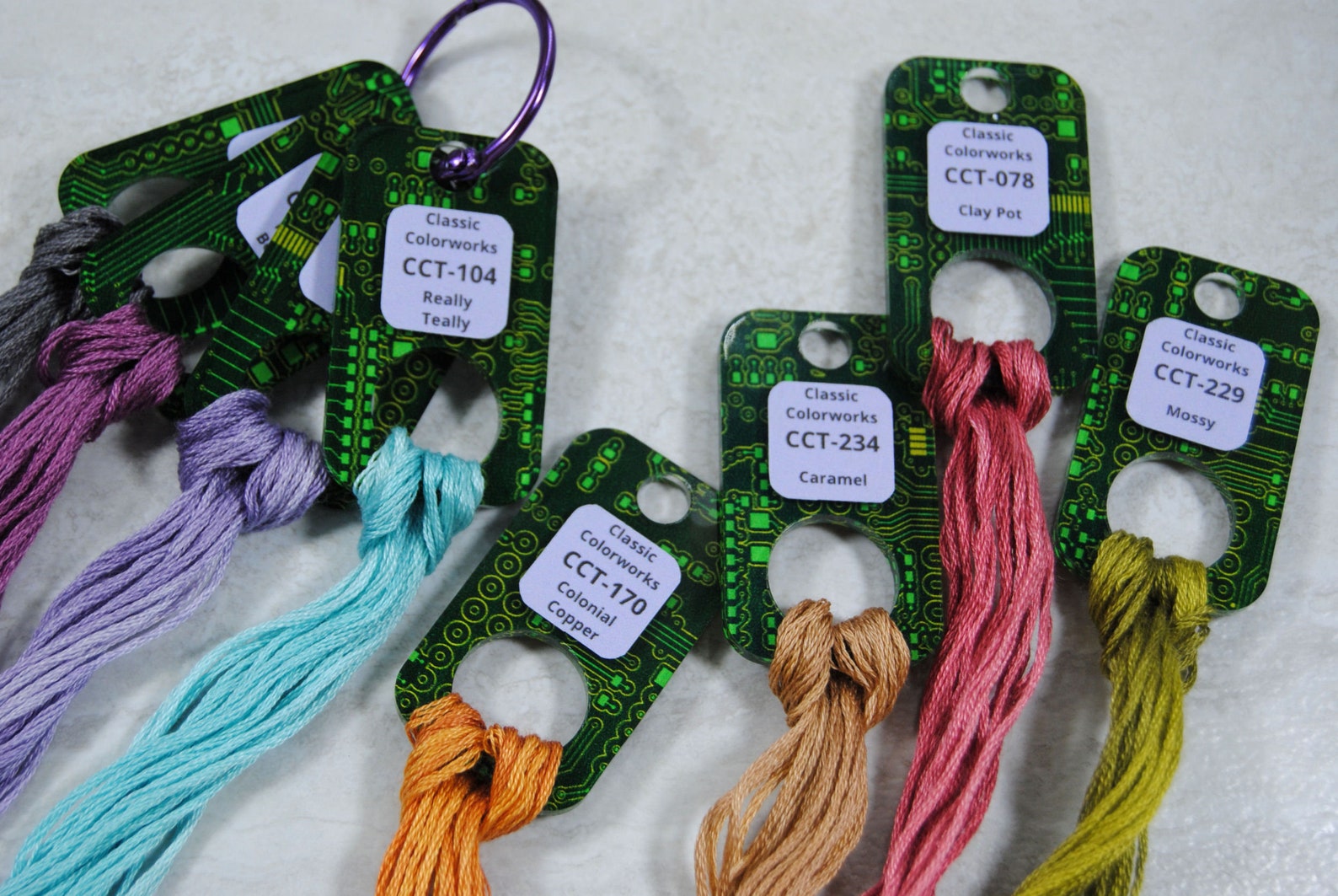 Classic Colorworks Thread Drop Labels Organize Your Overdyed - Etsy