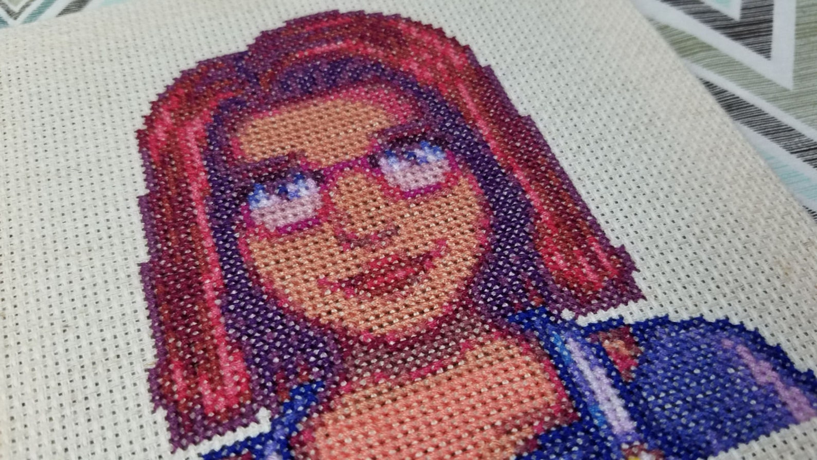 Stardew Valley Cross Stitch Pattern - Maru Villager Portrait - DIY Game ...