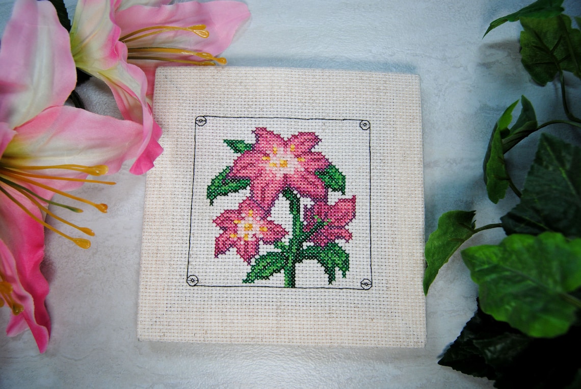 Pokemon Cross Stitch Pattern Gracidea Sinnoh Flower Study - Etsy