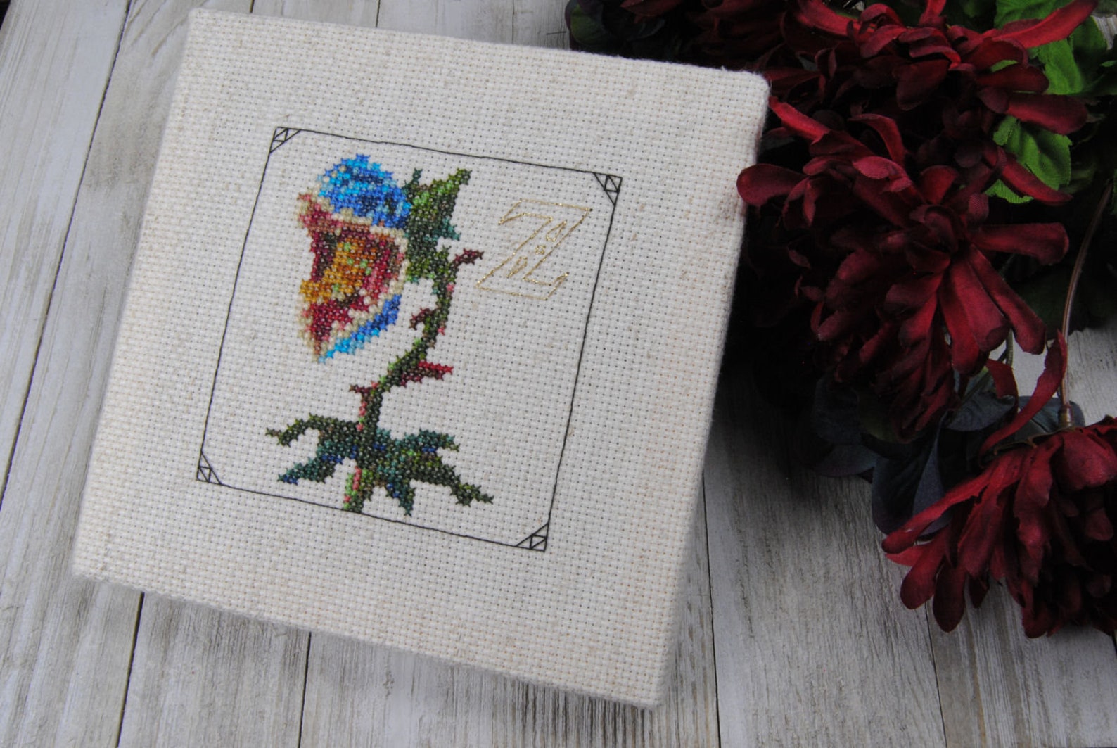Zelda Cross Stitch Pattern Bundle - Legend of Zelda Flowers Set - Flora ...