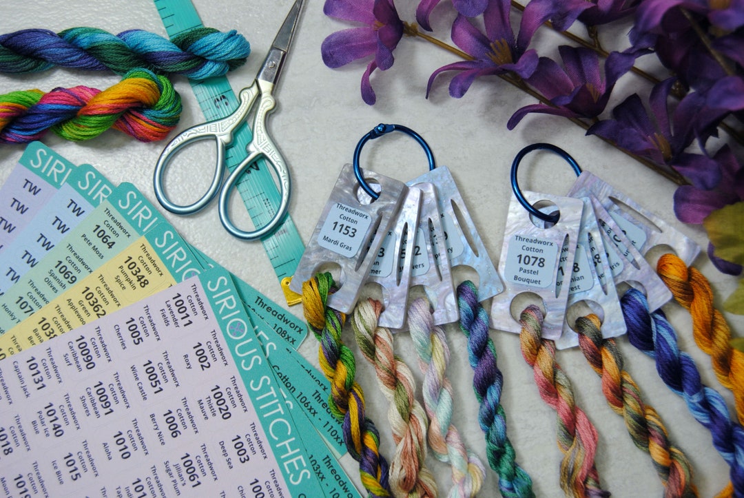 Threadworx Thread Drop Labels - Organize Your Overdyed Thread on Annie ...