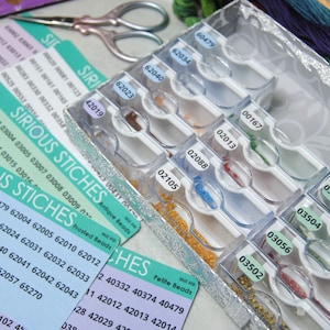 Mill Hill Labels - Organize Your Seed Beads With Large Font Number ...