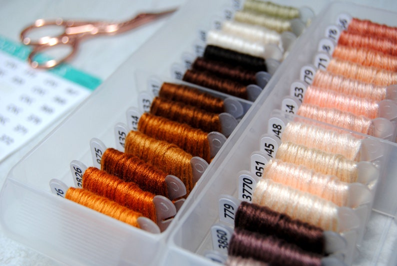 CXC Thread Labels - Organize Your Bobbins With Large Font Number ...