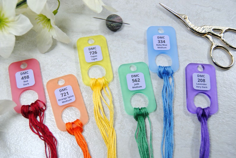 DMC Thread Drop Labels Organize Your Annie's Keepers and - Etsy