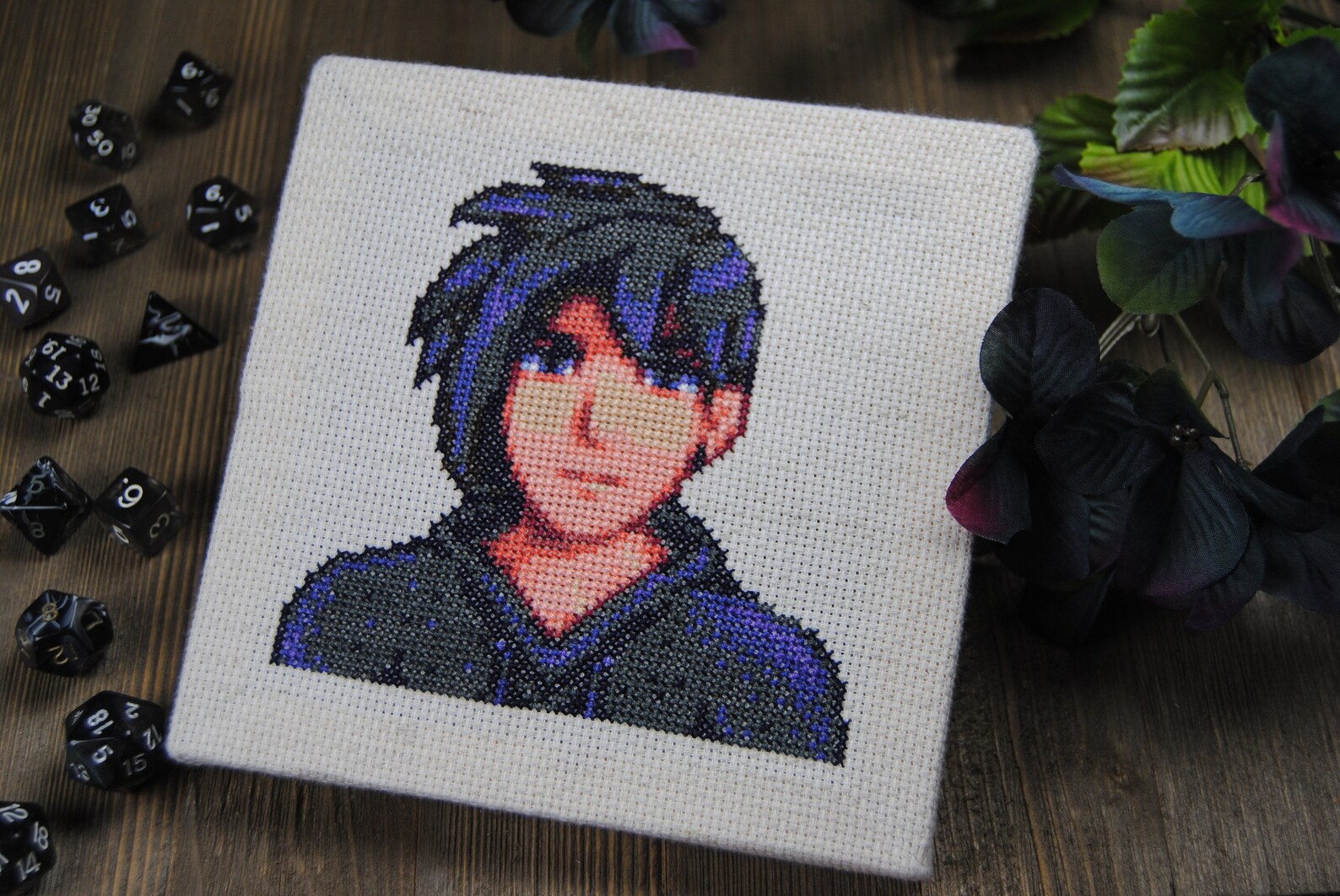 Stardew Valley Cross Stitch Pattern Sebastian Villager - Etsy