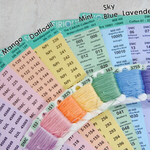 The Gentle Art Thread Drop Labels - Organize Your Overdyed Thread on ...