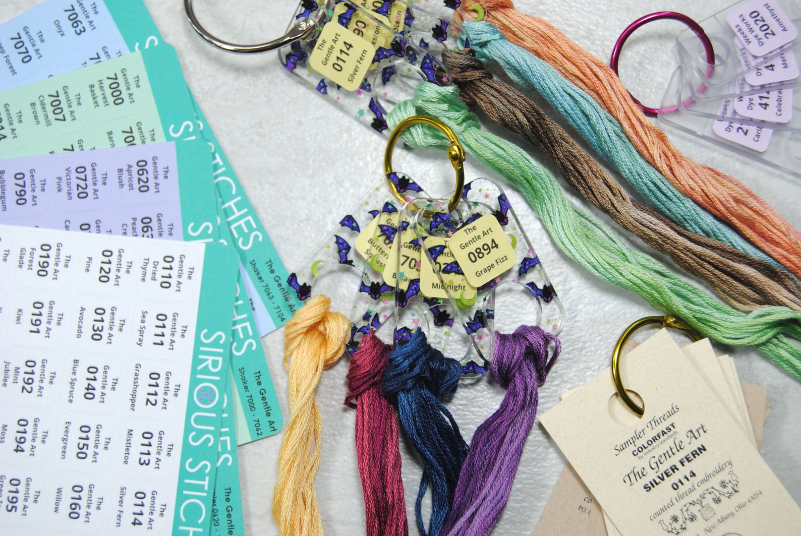 The Gentle Art Thread Drop Labels - Organize Your Overdyed Thread on ...