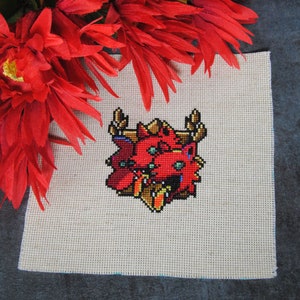 Hades Cross Stitch Pattern - Cerberus, Guardian of the Gates of the ...