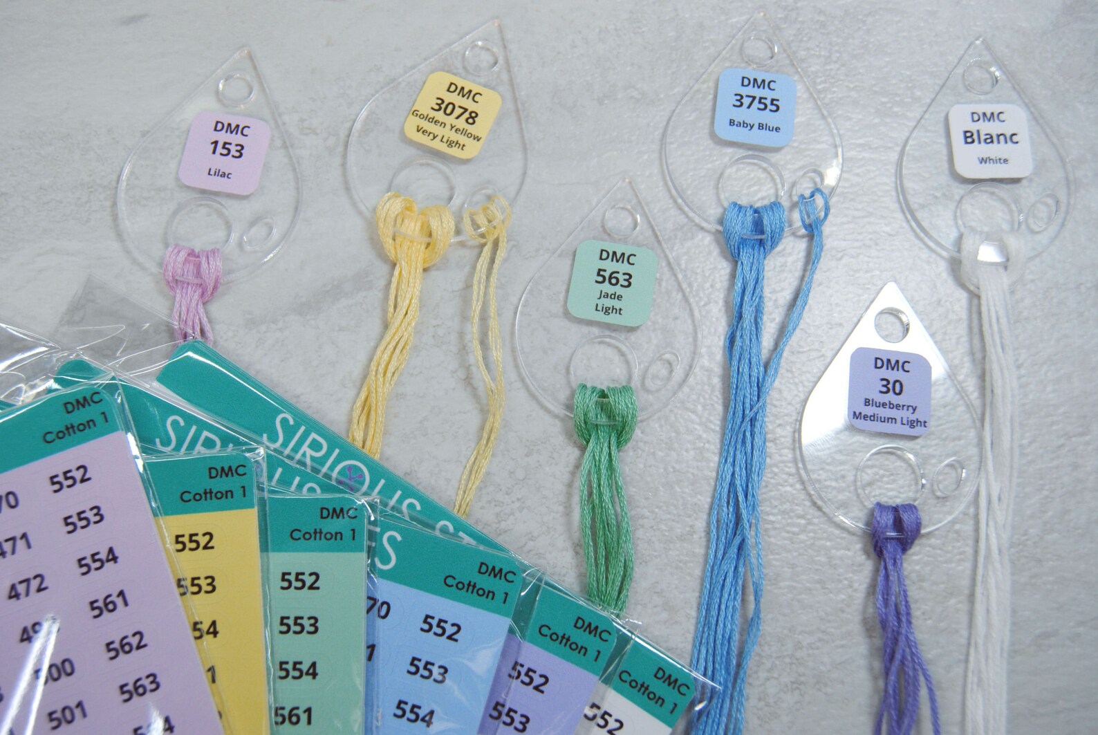 Weeks Dye Works Thread Labels - Organize Your Bobbins With Large Font ...