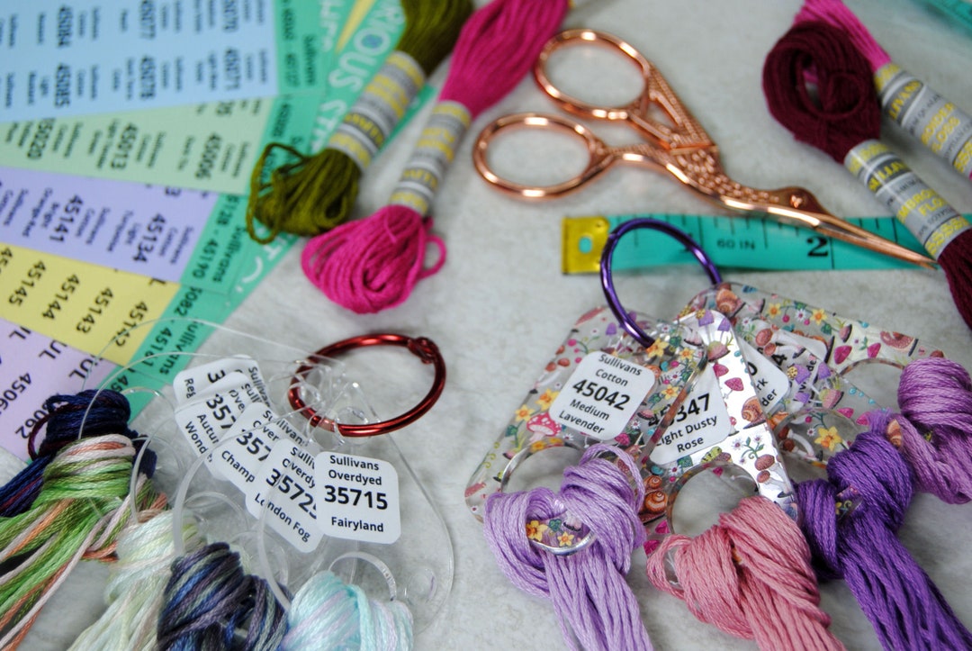 Sullivans Thread Drop Labels - Organize Annie's Keepers and Floss Drops ...