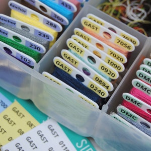 The Gentle Art Thread Labels - Organize Your Bobbins With Large Font ...