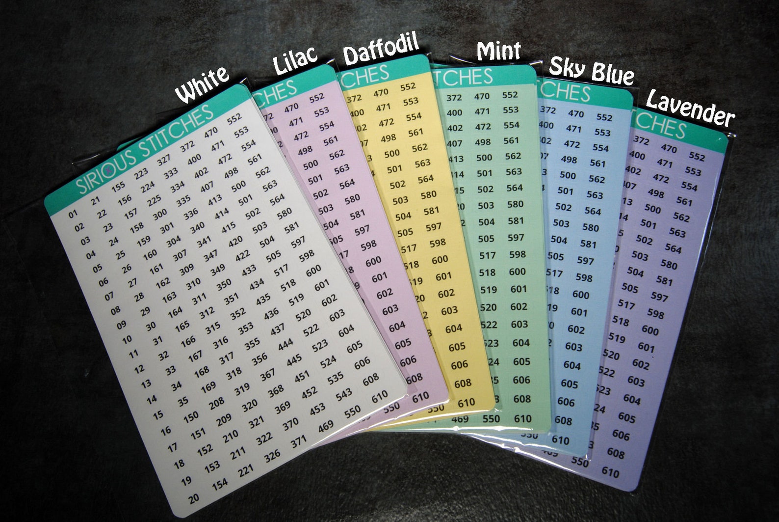Classic Colorworks Thread Drop Labels Organize Your Overdyed - Etsy