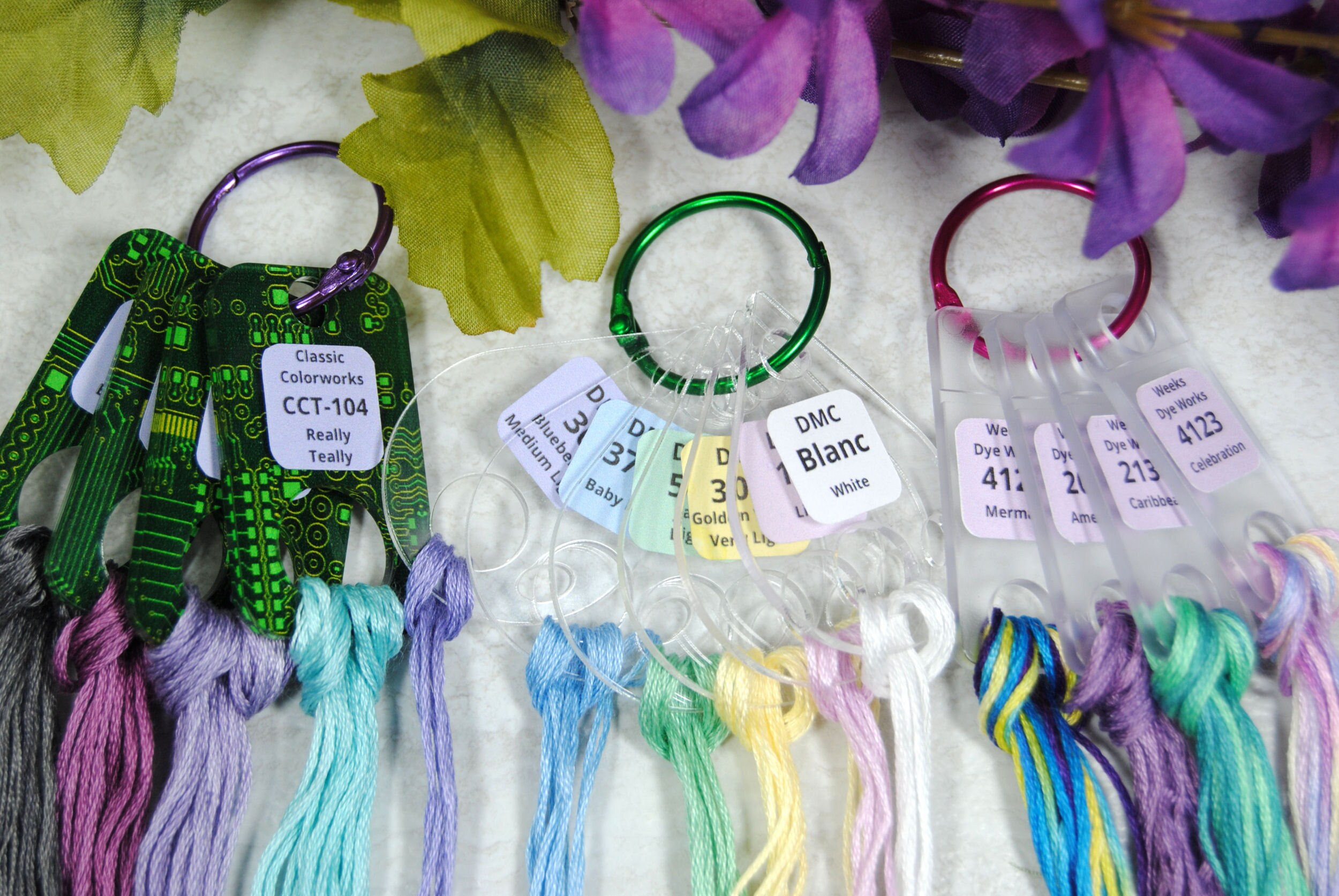 CARON Collection Thread Drop Labels - Organize Your Overdyed Thread on ...