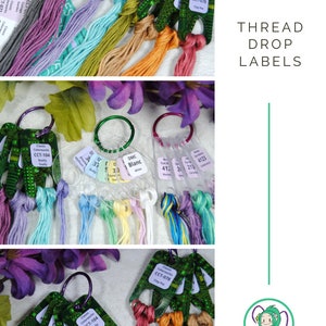 Classic Colorworks Thread Drop Labels - Organize Your Overdyed Thread ...